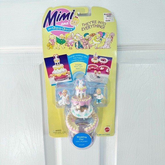 Mattel | Toys | 994 Nip Bluebird Polly Pocket Mimi The Goo Goos Wedding ...